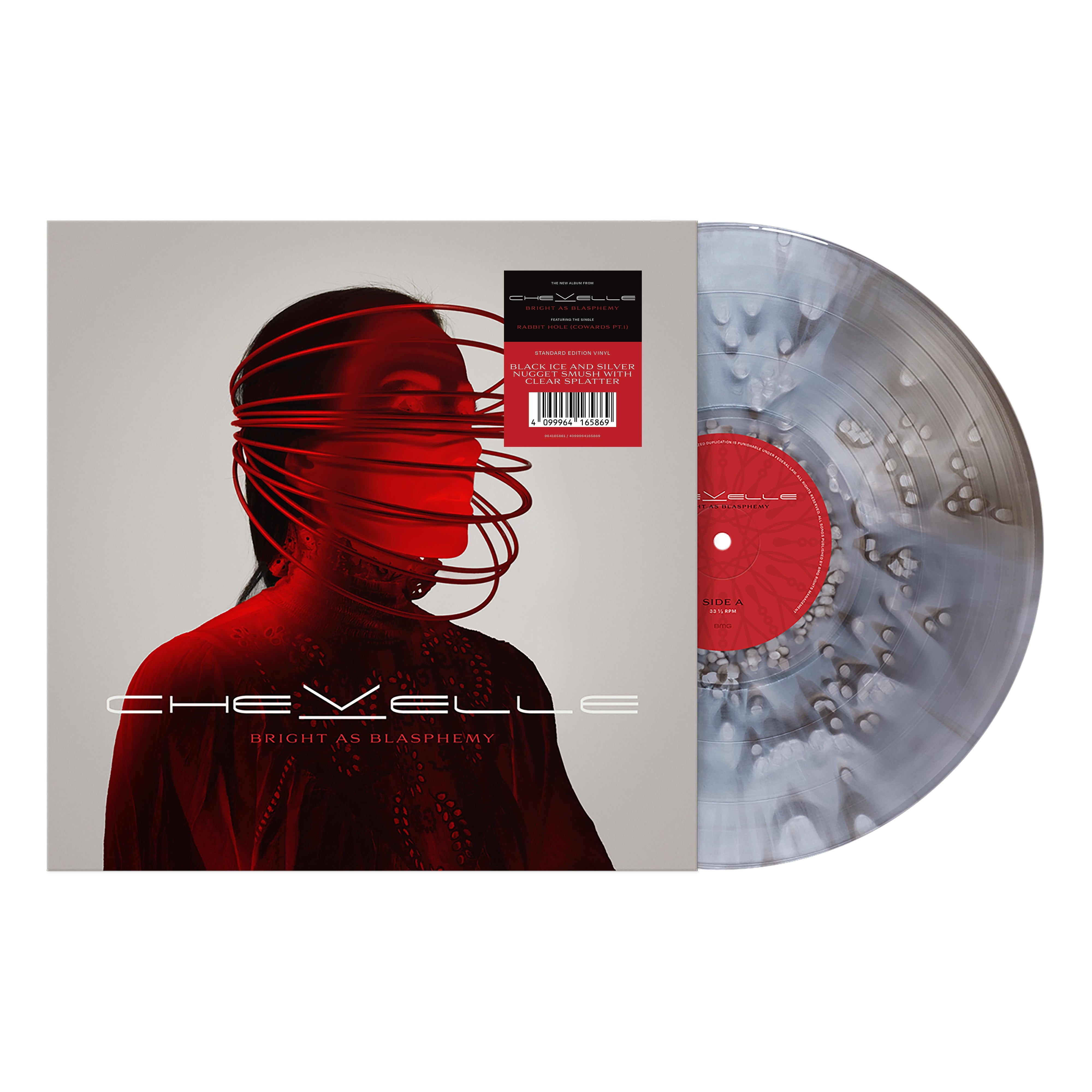 Chevelle "Bright as Blasphemy" LP (Black Ice/Silver Nugget/Clear Splat ...