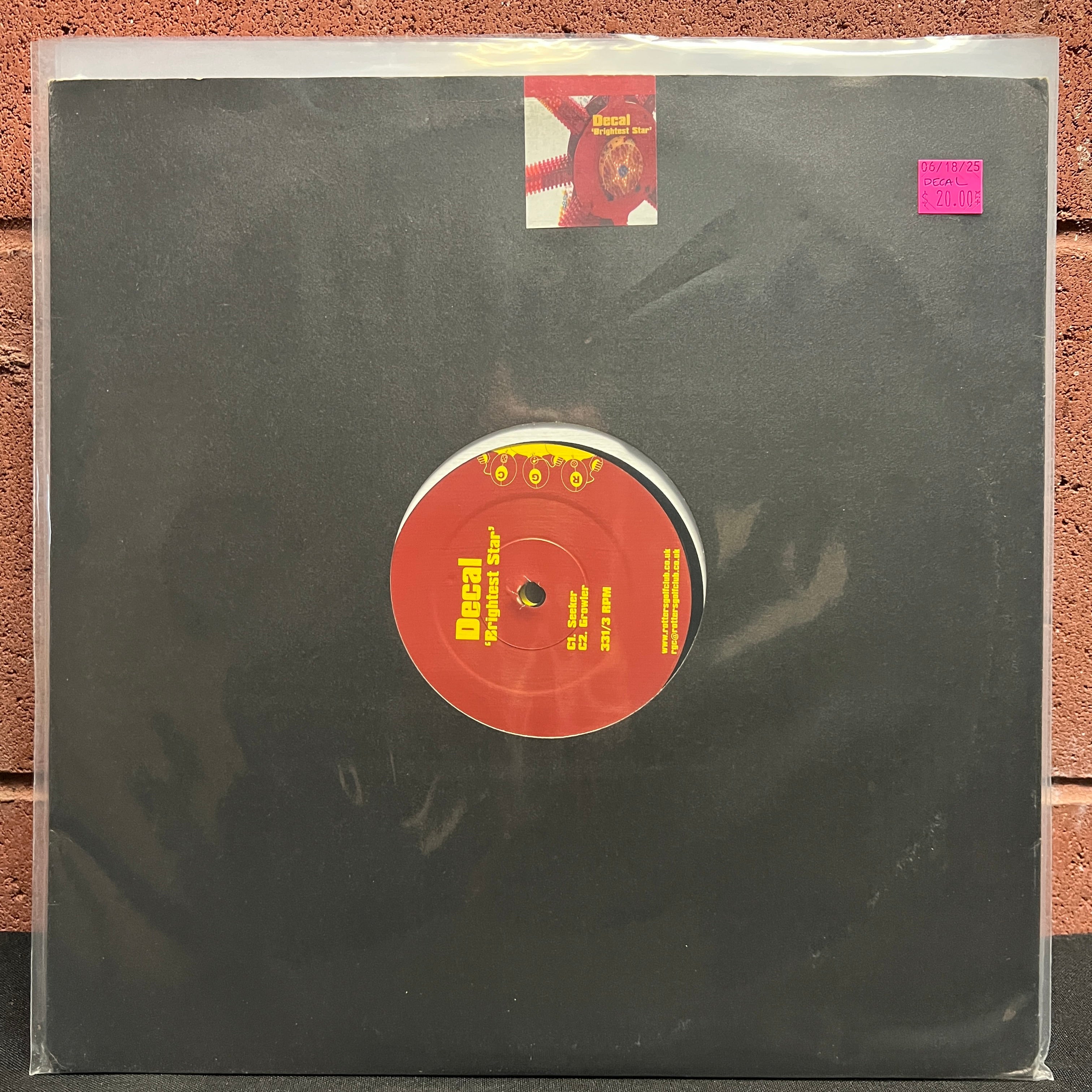 Used Vinyl: Decal "Brightest Star" 2x12" – 1-2-3-4 Go! Records