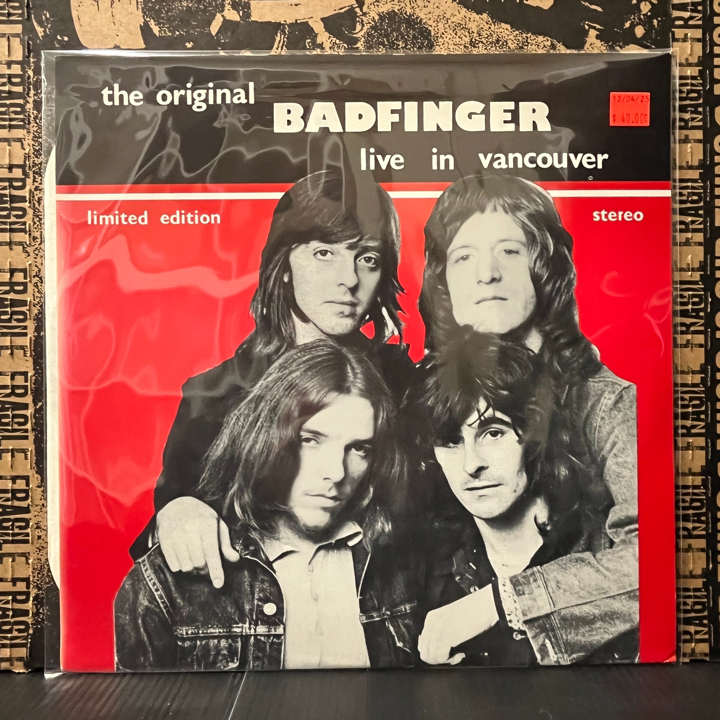 Used Vinyl: Badfinger "The Original Badfinger Live In Vancouver (March ...