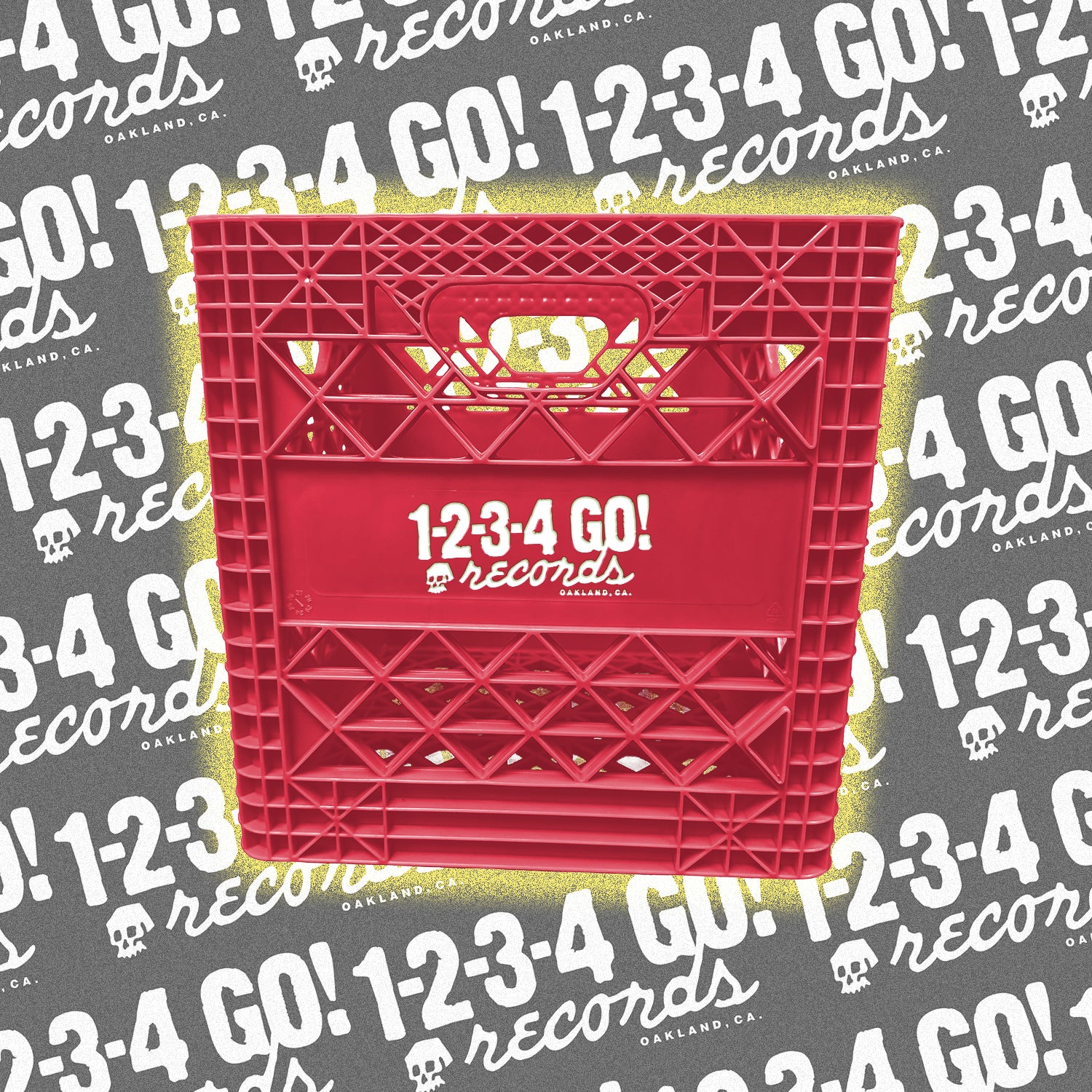 PRE-ORDER: 1-2-3-4 Go! Storage Crate (Red) – 1-2-3-4 Go! Records